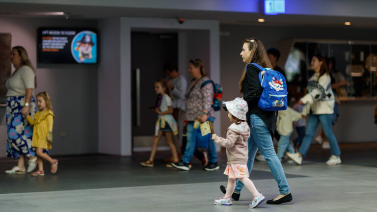 Hacks for attending Melbourne & Olympic Parks with kids - Rod Laver Arena