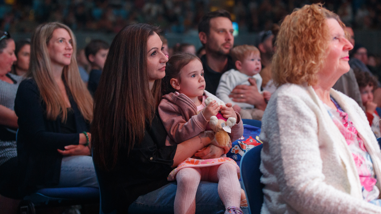 Hacks for attending Melbourne & Olympic Parks with kids - Rod Laver Arena